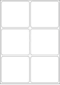 Novajet 6 A4 Size Sticker Paper Self-adhesive Paper Label Price in ...