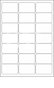 Novajet 21 A4 Size Sticker Paper Self-adhesive Paper Label Price in ...