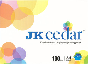 Flipkart.com | JK PAPER Jk Cedar Unrulled A4 100 gsm A4 paper - A4 paper