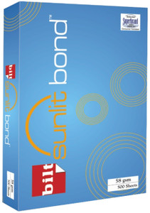 Flipkart.com | Sunlit Bond Unruled A4 58 gsm Bond Paper - Bond Paper