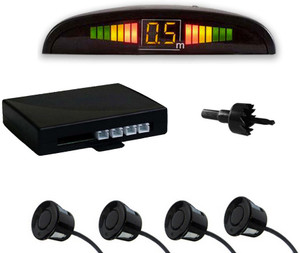 AUTO PEARL PS2B170 Premium Quality Car Black Parking Reverse Sensors ...
