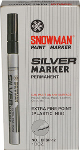 Snowman Silver Marker Permanent Multi-function Pen - Buy Snowman Silver ...