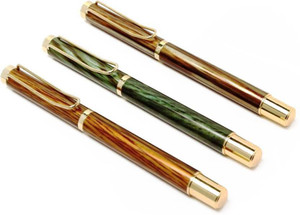 SRPC DIKAWEN 8010 Golden Fringe Pattern Roller Ball Pen - Buy SRPC ...