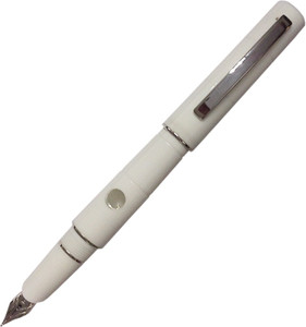 DELTA Oblo White Resin Rhodium Trims Medium Nib Fountain Pen - Buy ...