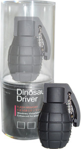 Dinosaur Drivers Black Atom Bomb 8 GB Pen Drive Compatible with Desktop ...
