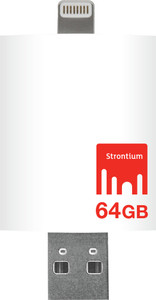 Strontium Nitro iDrive 3.0 OTG Pendrive for iOS 64 GB Utility Pendrive ...