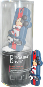 Dinosaur Drivers Mickey Navy Blue 8 GB Pen Drive Compatible with ...