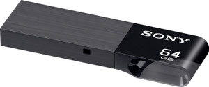 SONY USM64W/B 64 GB Pen Drive Compatible with Desktop Computer, Laptop ...