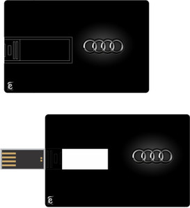 Print Shapes Audi Logo 8 GB Card Pendrive 8 GB Pen Drive Compatible ...