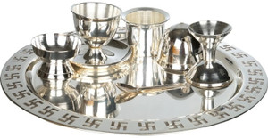 ABHUSHAN Silver Plated Price in India - Buy ABHUSHAN Silver Plated ...