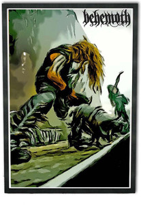 Behemoth Music Band Framed Poster 12 By 9 Inches Fine Art Print - Music ...