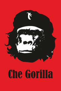 Che Gorilla Poster Paper Print - Quotes & Motivation posters in India ...