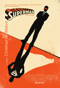 Posterhouzz Superman Mirror Image Poster Paper Print - Movies posters ...