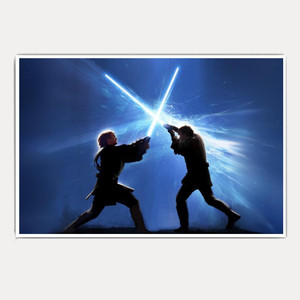 Star Wars Fight Epic (18x12) Paper Print - Abstract posters in India ...