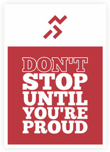 You Are Proud Gym Quotes Paper Print - Quotes & Motivation posters in ...