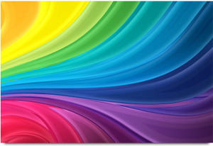 The VIBGYOR Pattern Paper Print - Abstract posters in India - Buy art ...