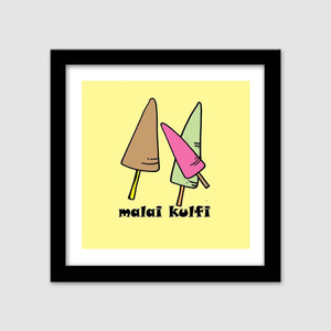 Malai kulfi Laminated & Framed Wall Mounted Photographic Paper ...