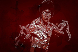 Wall1ders Bruce Lee Paper Print - Movies posters in India - Buy art ...