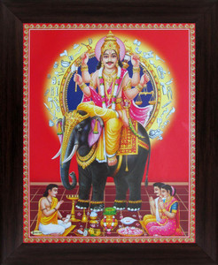 Lord Vishvakarman / Vishwakarma Poster Paper Print - Art & Paintings ...