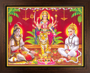 Goddess Ambaji / Amba / Ambe mata Poster Paper Print - Art & Paintings ...