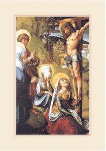 The Seven Mary's Pain - Christ on the Cross Fine Art Print - Albrecht ...