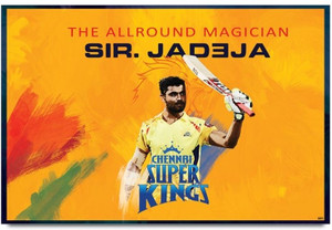 IPL Cricket Shri Shri Sir Ravinder Jadeja Photographic Paper - Sports ...