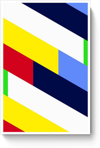 PosterGuy Coloured Bands Poster Colour,Color,Coloured,Colored,Simple ...