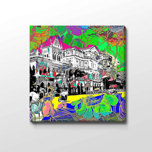 Merchbay David Sassoon Library Rolled Canvas 12 inch x 12 inch Painting ...