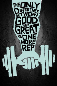 One for Rep motivational Quotes Paper Print - Quotes & Motivation ...