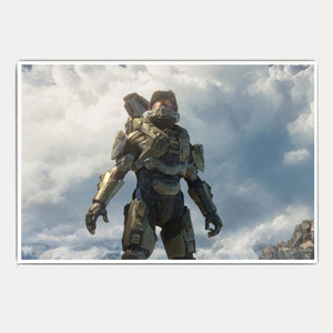 Minecraft Games Halo (18x12) Paper Print - Abstract posters in India ...