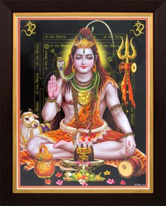 Lord Shiva / Shankar / Mahadev Poster Paper Print - Art & Paintings ...