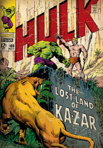 Hulk- lost land poster (Officially Licensed) Paper Print - Movies ...