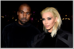 Kanye West With Kim Poster Paper Print - Music posters in India - Buy ...