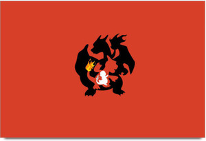 RangeeleInkers Pokemon carlizard evolution Laminated Poster Paper Print ...