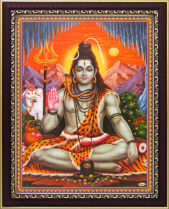 Lord Shiva / Shankar / Mahadev Poster Paper Print - Art & Paintings ...