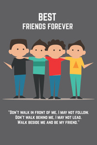 Poster - Best Friend Forever Poster Paper Print - Art & Paintings ...