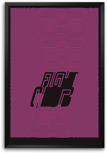 RangeeleInkers Fight Club Paint Illusion Laminated Frame Poster Paper ...