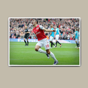 Soccer Star Robin Van Persie Wall Hang Fine Art Print - Abstract ...