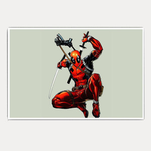 Deadpool Legendary Artwork (18x12) Paper Print - Abstract posters in ...