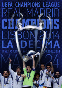 Real Madrid La Decima Poster Paper Print - Sports, Pop Art posters in ...