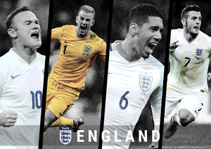 England Team Poster Paper Print - Gaming, Quotes & Motivation, Sports ...