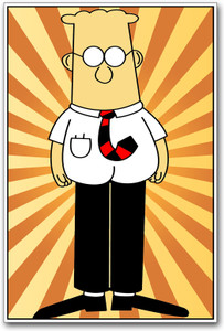 Dilbert Paper Print - Animation & Cartoons, Comics posters in India ...