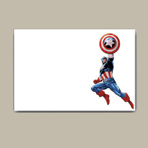 Captain America Wall Hang Fine Art Print - Abstract posters in India ...