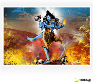 Lord Shiva Pose Paper Print - Religious posters in India - Buy art ...