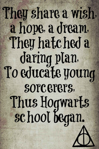 Sorting Hat's Poem Paper Print - Movies posters in India - Buy art ...