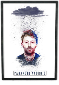 Paranoid Android, Radiohead Unframed Poster 12 By 18 Inches Fine Art ...