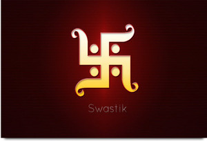 Swasthik Pattern Paper Print - Religious posters in India - Buy art ...