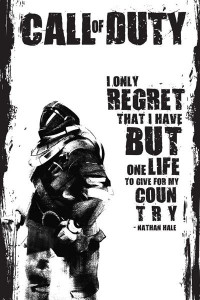 Call of Duty Quote Paper Print - Buy art, film, design, movie, music ...
