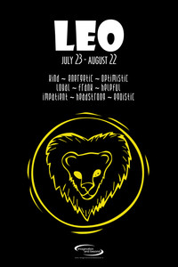 Zodiac Sign Leo Paper Print - Quotes & Motivation, Humor posters in ...