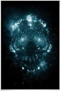 dailyobjects-death-galaxy-small-wall-art-print Paper Print - steven ...